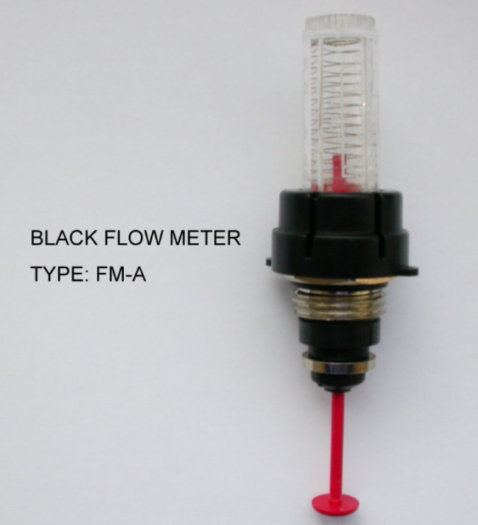 Water Underfloor Heating Manifolds Flow And Return Meter 1/2" Thread